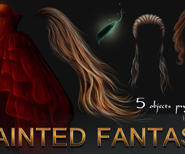 ArtStation - Painted Fantasy - 2D stock images | Artworks