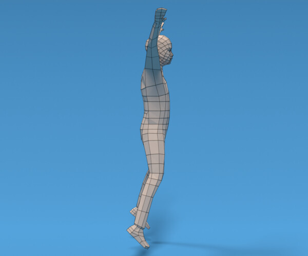 ArtStation - Low Poly Kid Jumping Jacks | Resources