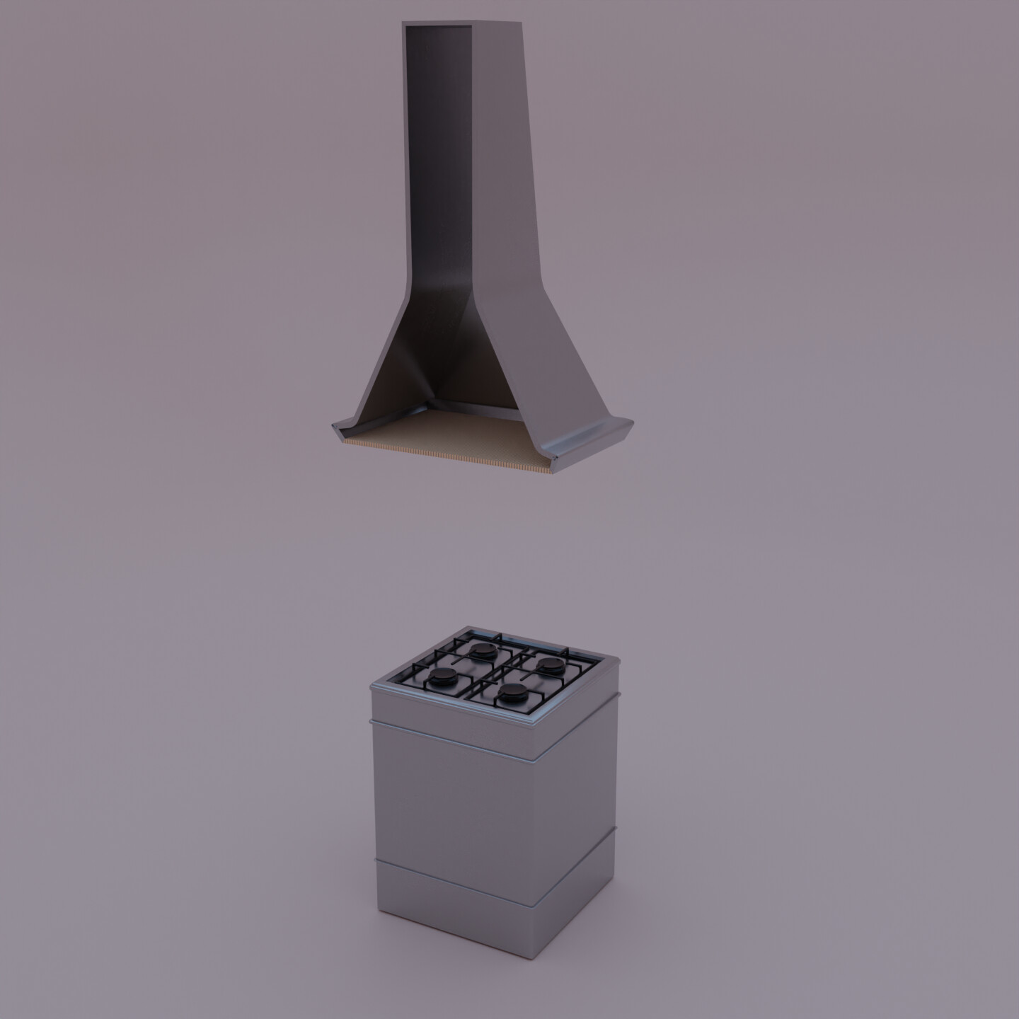 ArtStation - Oven and a cooker hood | Game Assets