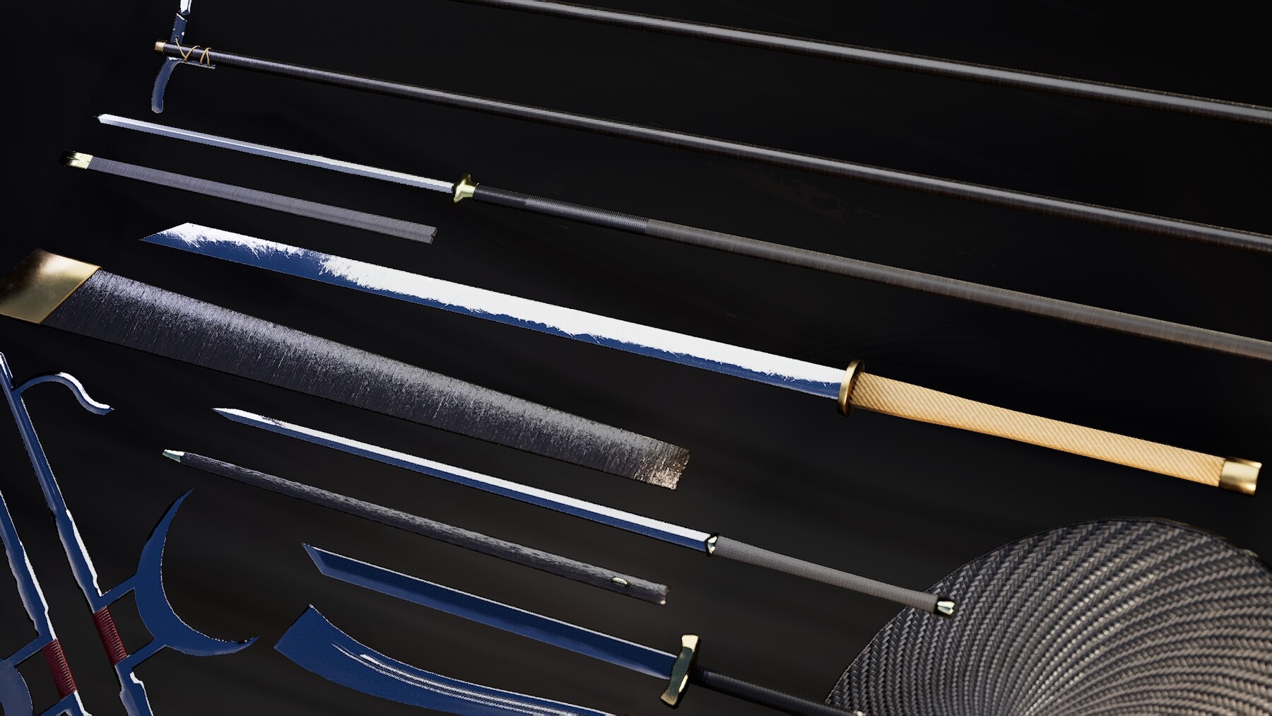 ArtStation - Chinese Weapon Pack | Game Assets