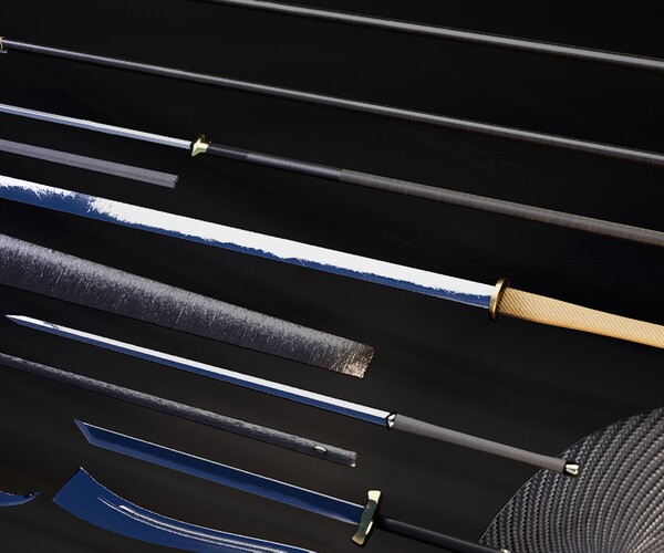 ArtStation - Chinese Weapon Pack | Game Assets