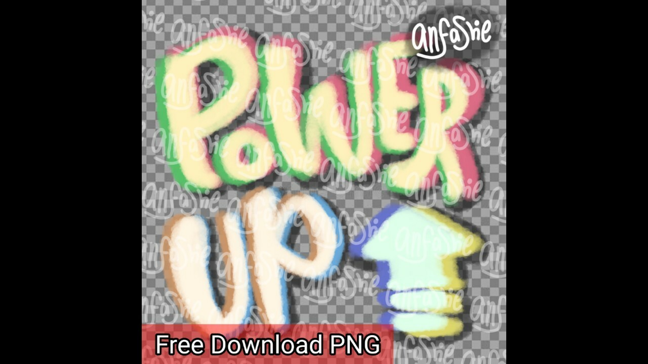 ArtStation - [Free Download] Power Up PNG | No Watermark - Digital ...