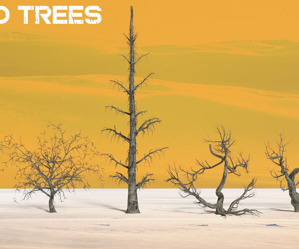 ArtStation - Dead Trees | Game Assets