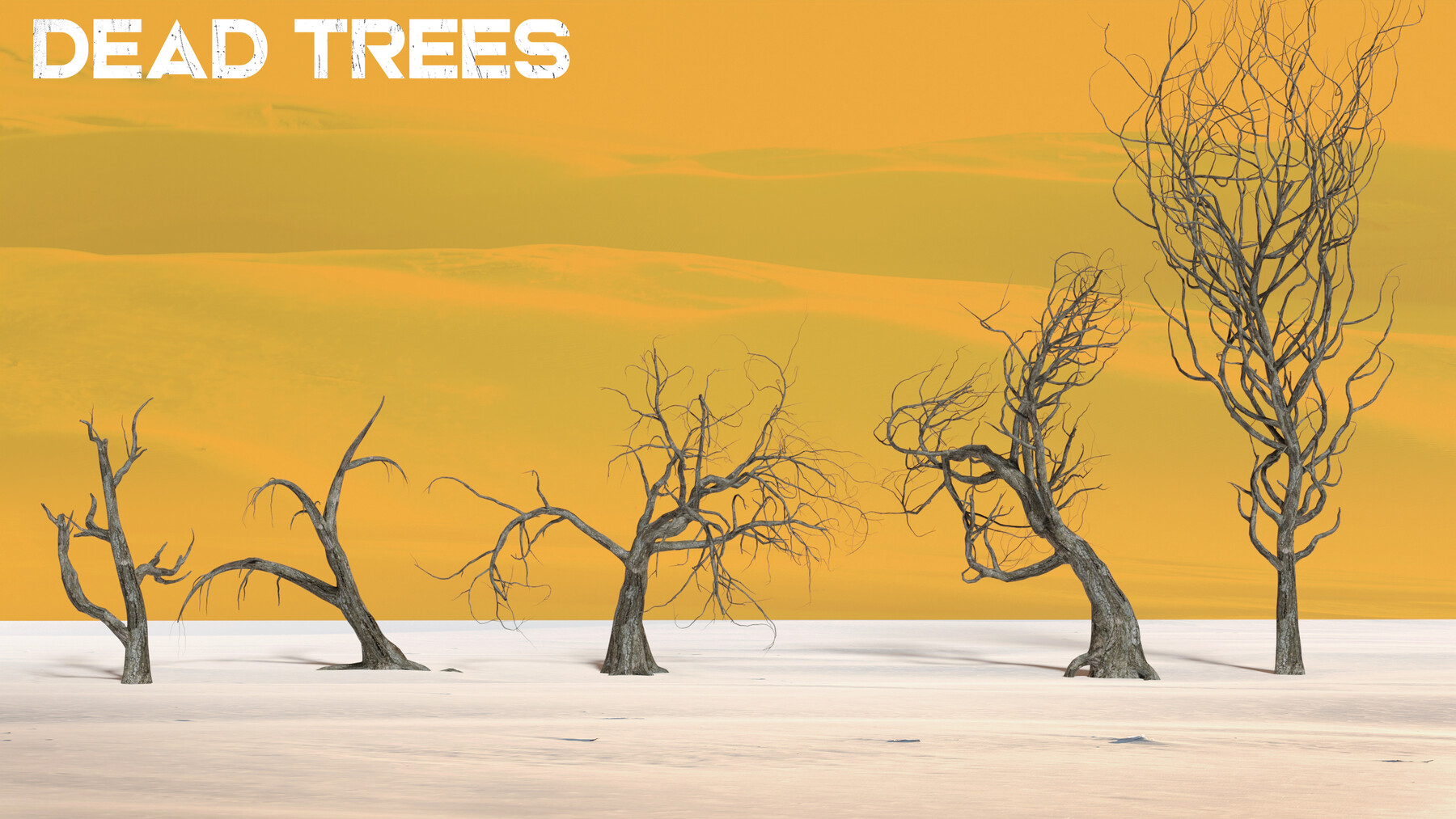 ArtStation - Dead Trees | Game Assets