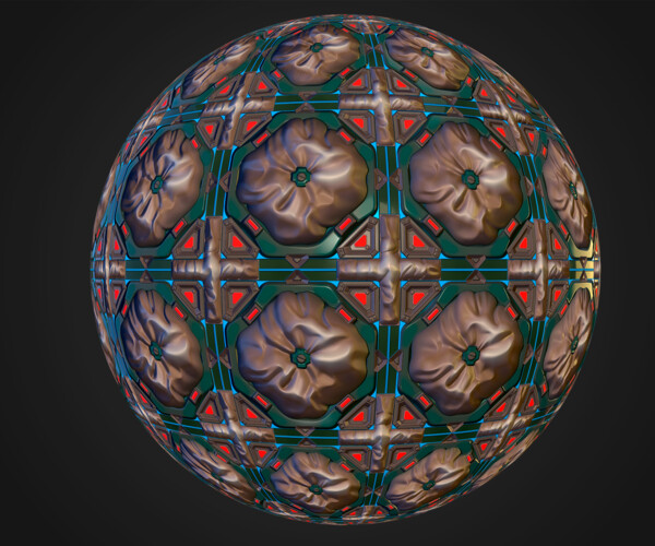 ArtStation - Scifi Vol.137 - Stylized Textures | Game Assets