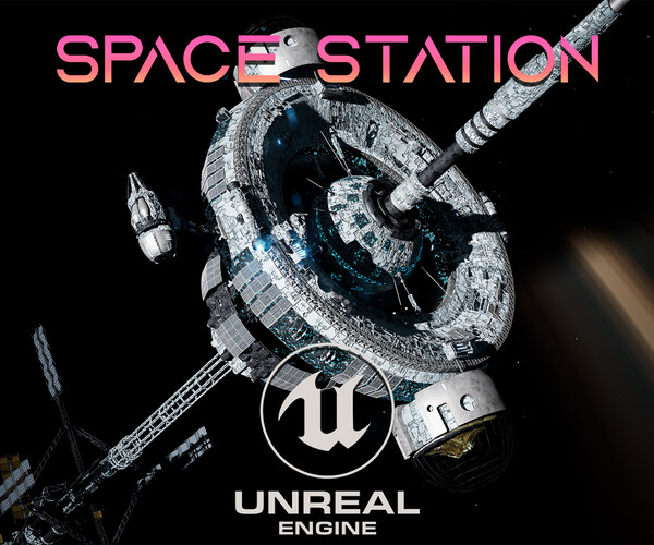 ArtStation - Space Station in Unreal Engine 5 || Station Simulator ...