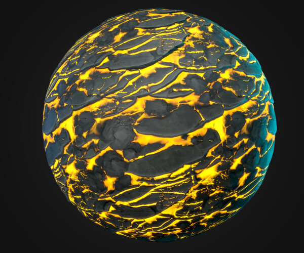ArtStation - Lava Vol.149 - Stylized Textures | Game Assets