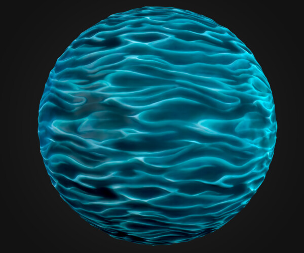 ArtStation - Stylized Water Vol.154 - Hand Painted Textures | Game Assets
