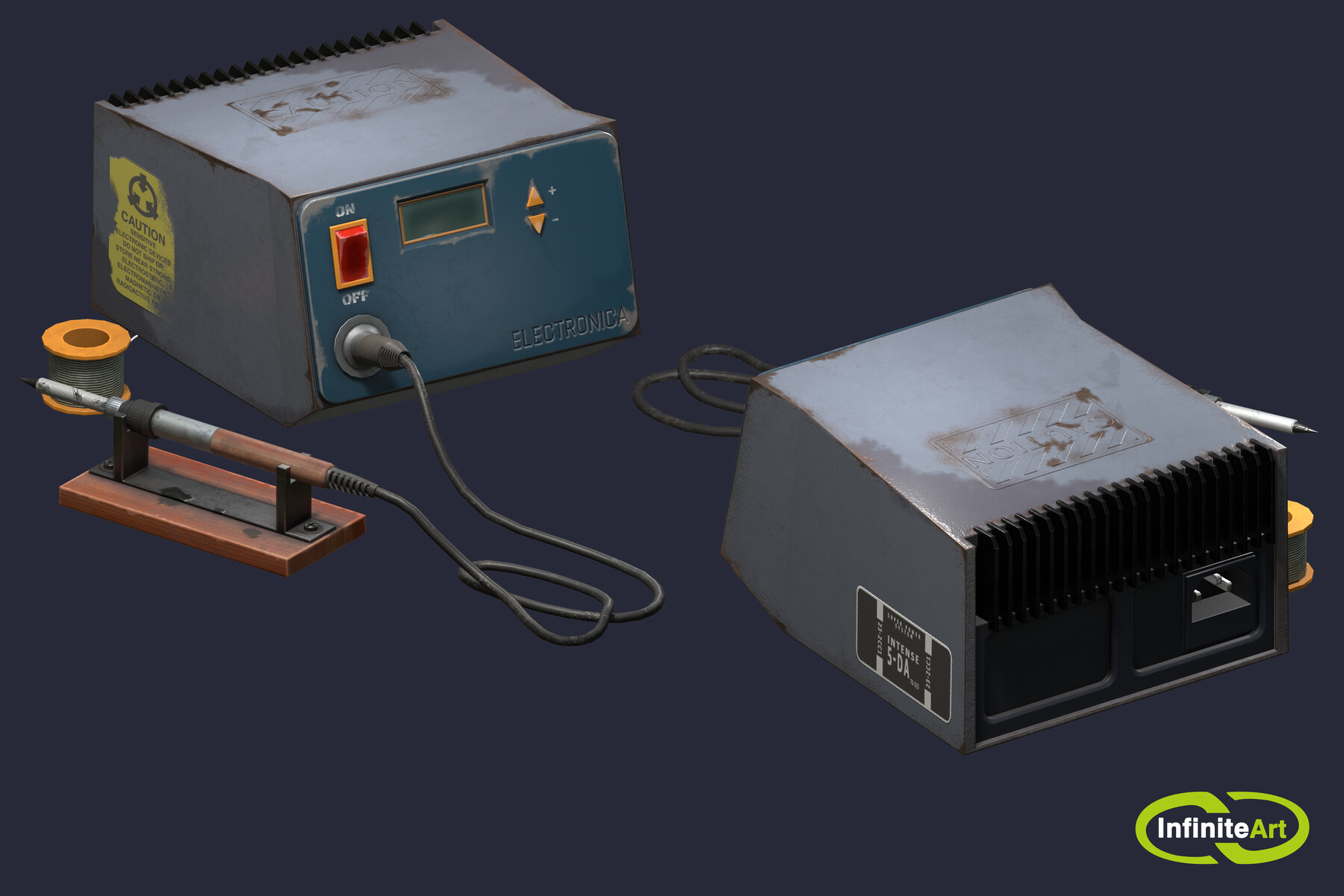 ArtStation - Soldering staition | Game Assets