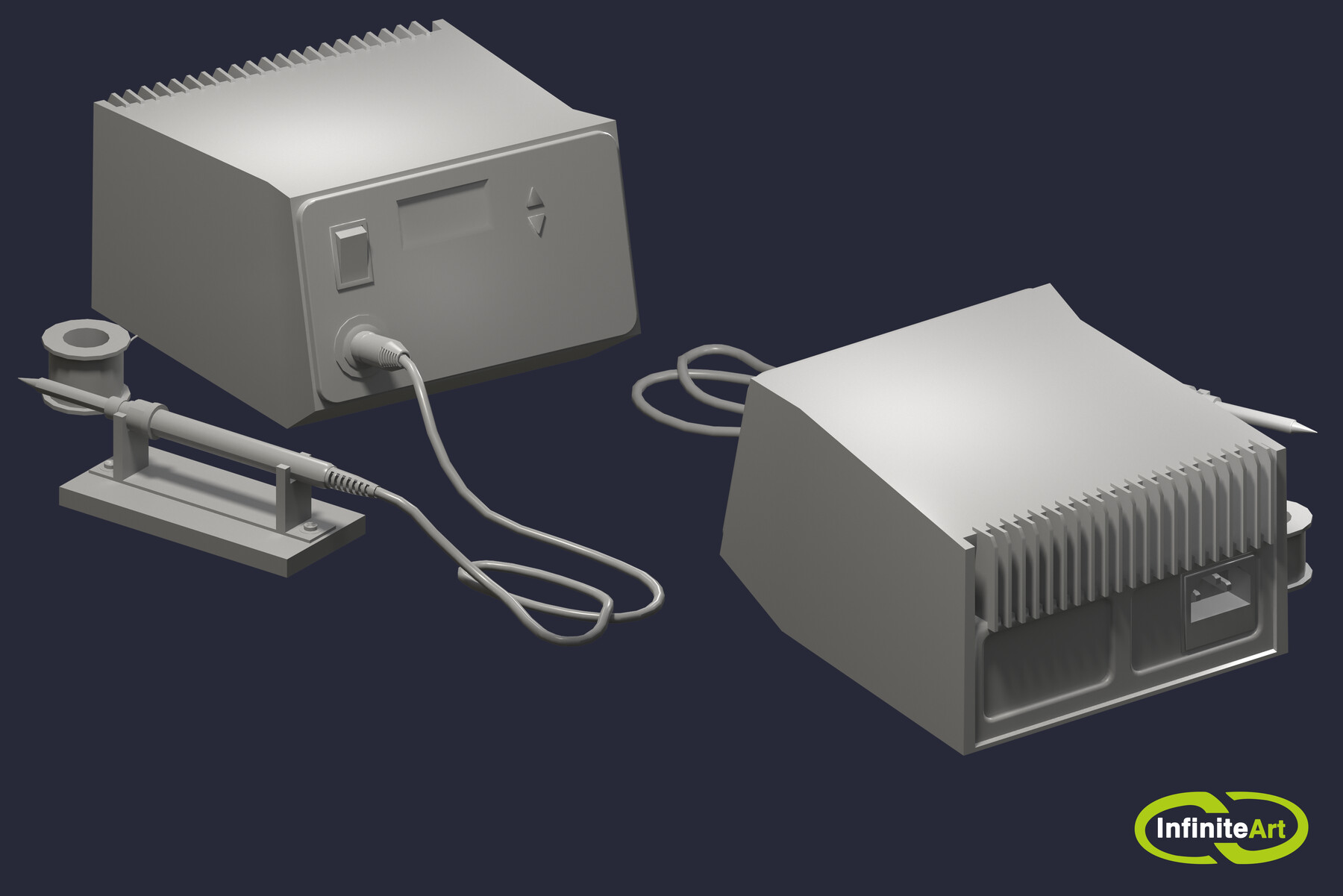 ArtStation - Soldering staition | Game Assets