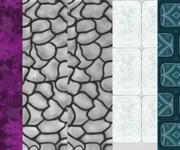 ArtStation - Fantasy Ground Textures | Game Assets