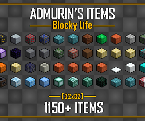 ArtStation - Blocky Life | Game Assets
