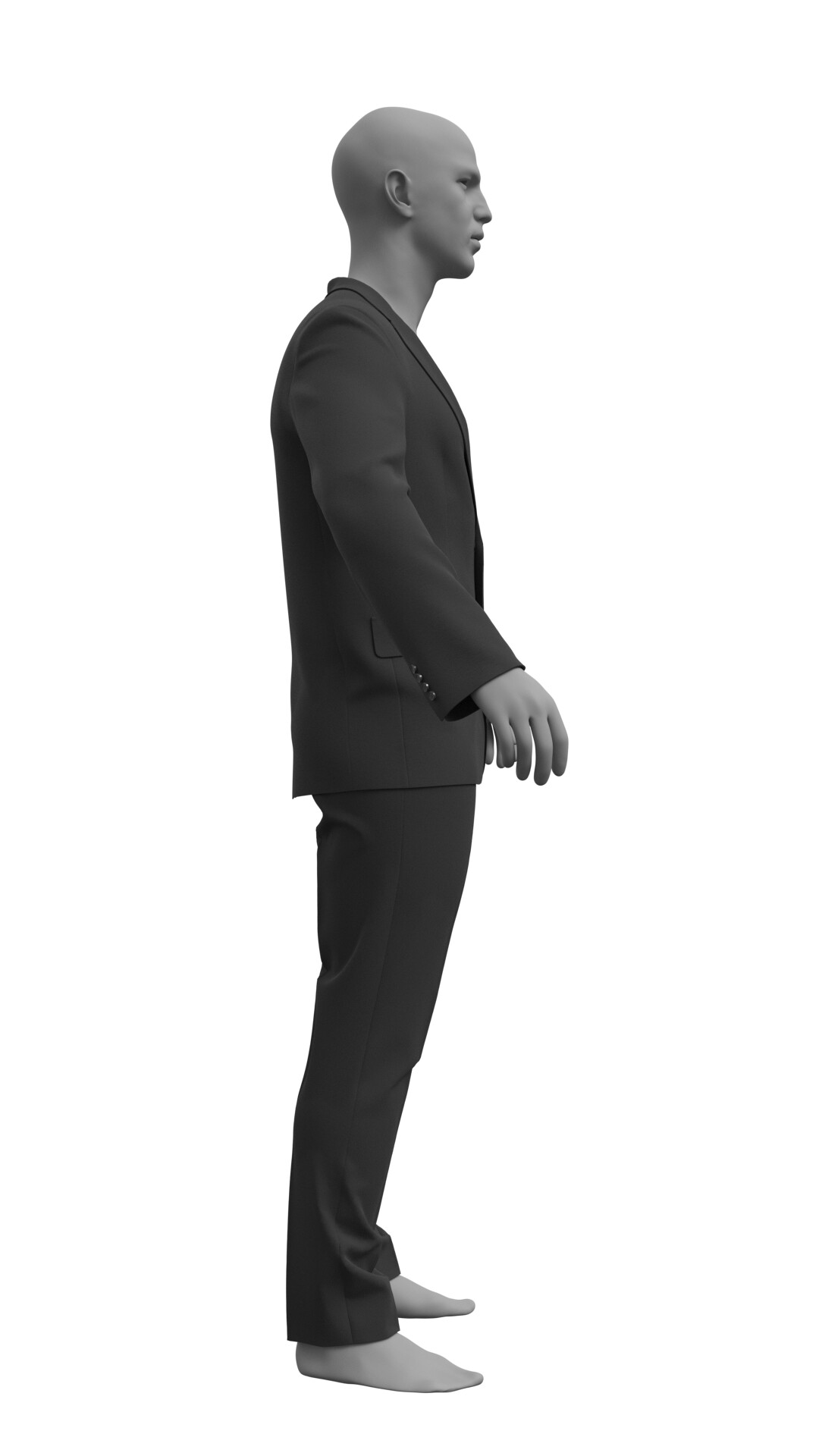 ArtStation - Mens Classic Suit and Pants (Marvelous Designer / Clo 3D ...