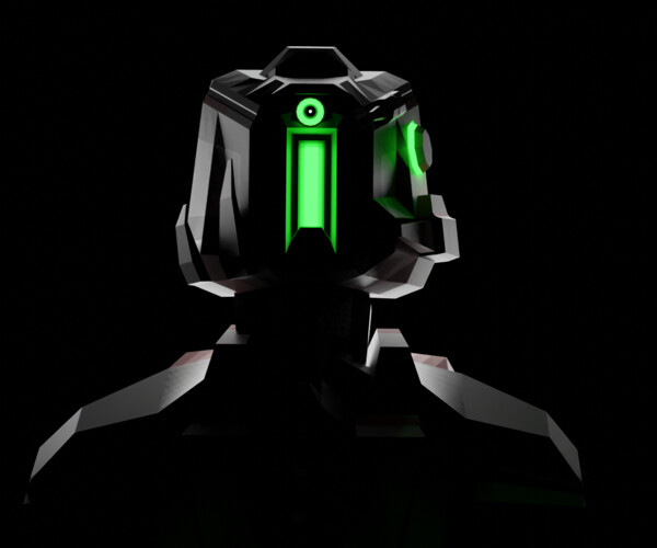 ArtStation - Android bust model (Blender) | Resources