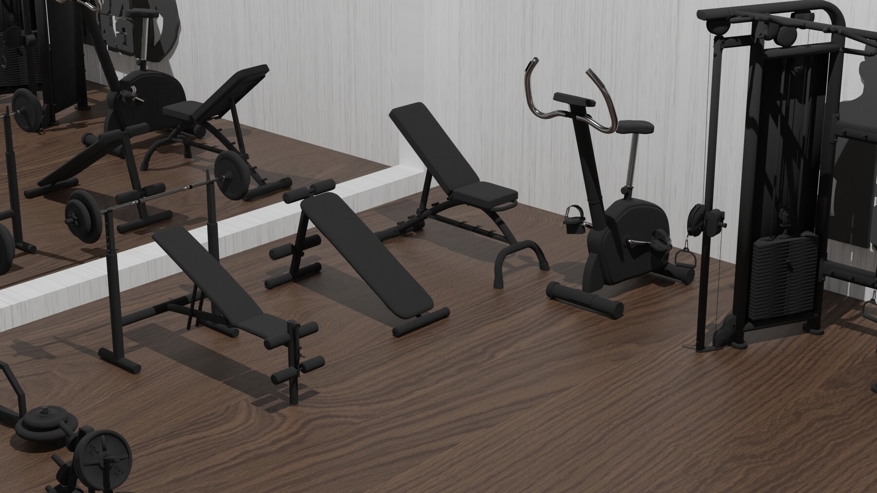ArtStation - 3D Gym Equipment Pack | Resources