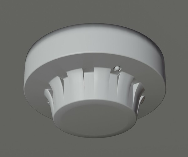 ArtStation - Smoke Alarm 3D Model | Game Assets