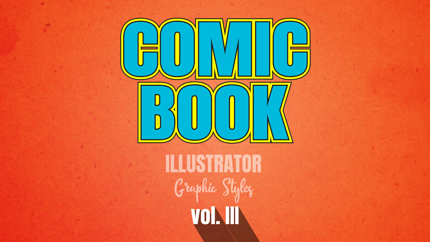 ArtStation - Comic Book Titles Vol 3 - Editable Graphic Styles | Artworks