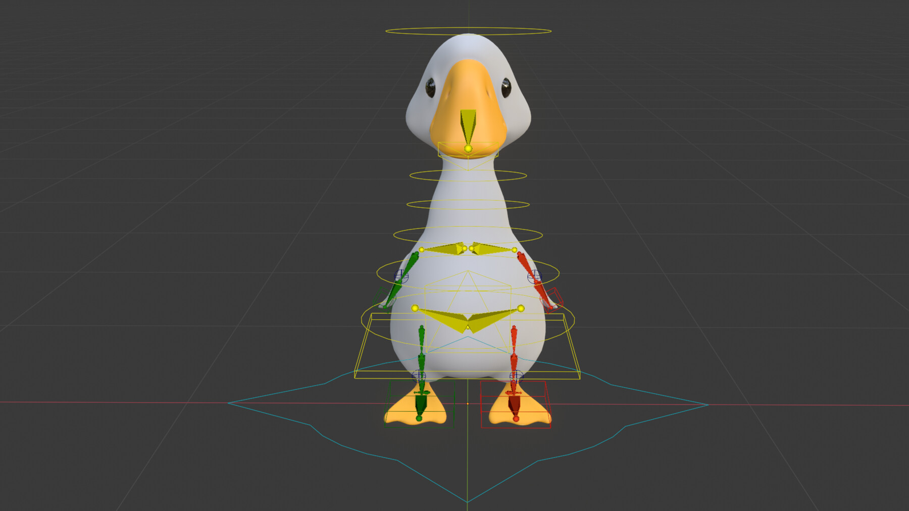 ArtStation - Mr.Duck Game Ready Character model | Game Assets