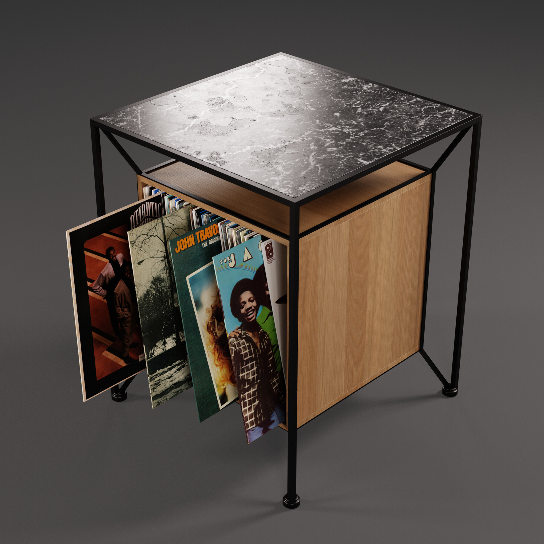 ArtStation - Vinyl Storage No47 | Resources