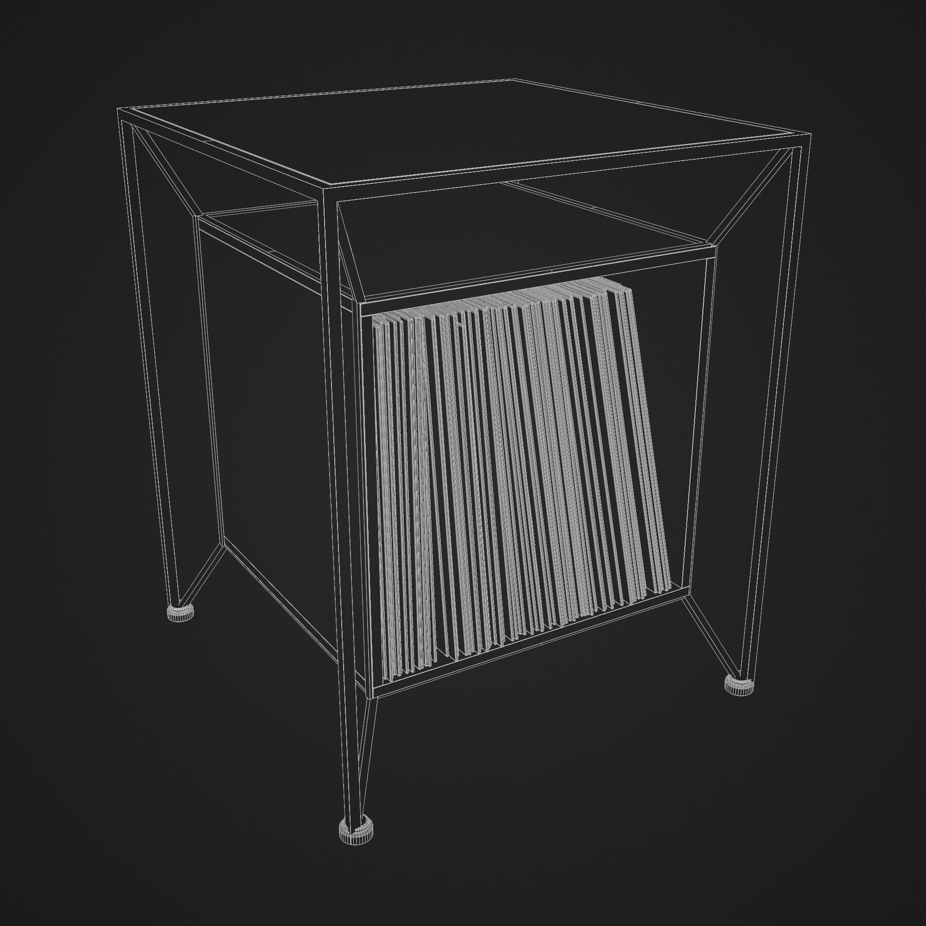 ArtStation - Vinyl Storage No47 | Resources