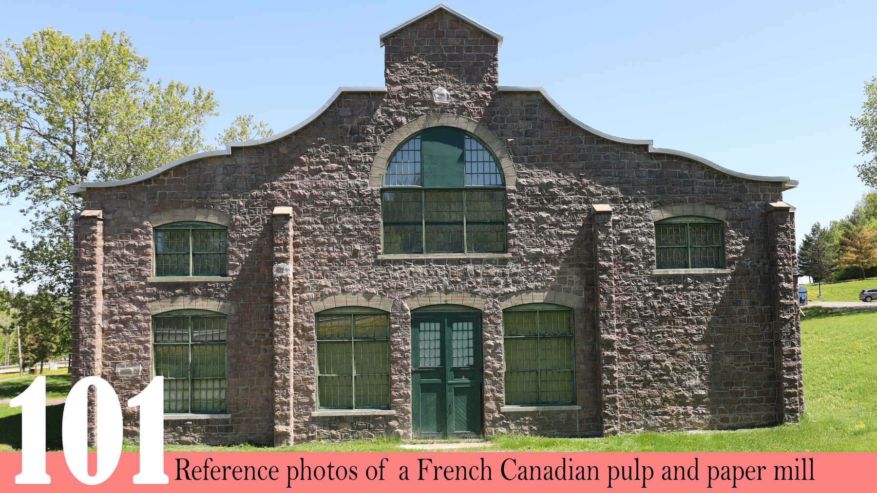 ArtStation - 101 - Old French Canadian Pulp and Paper Mill | Resources