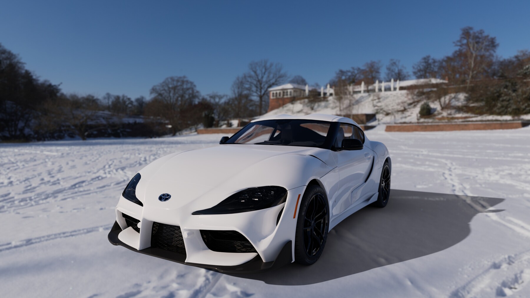 ArtStation - Toyota Supra | Game Assets