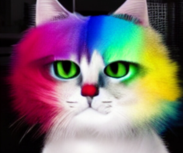 ArtStation - Rainbow Cat 6500 png | Artworks