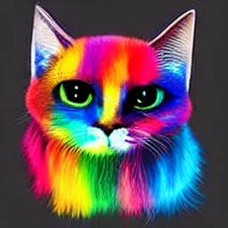 ArtStation - Rainbow Cat 6500 png | Artworks