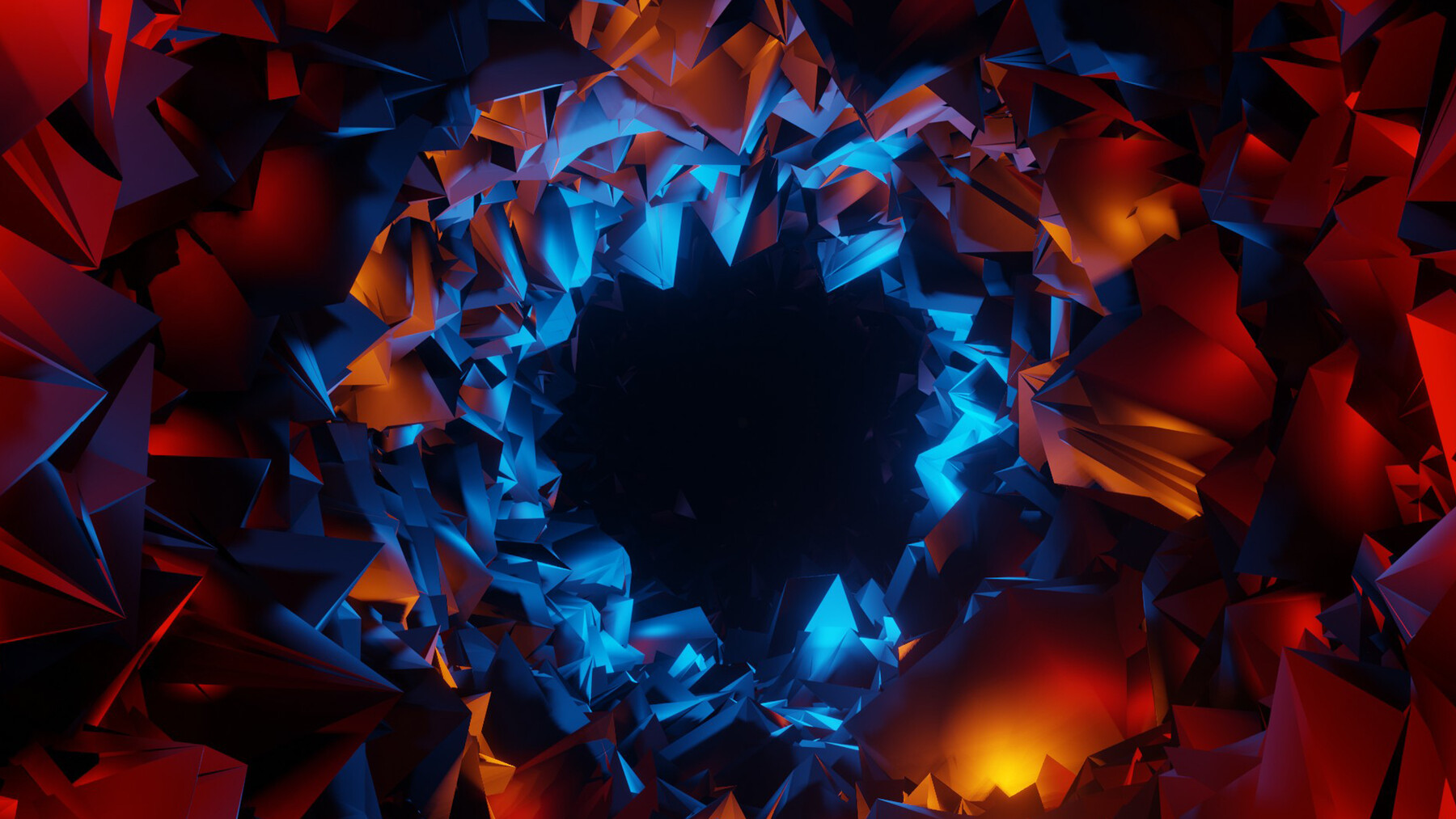 ArtStation - Glowing Desktop Wallpaper | Artworks