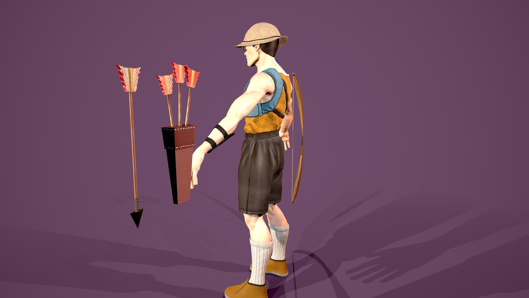 ArtStation - Archer | Game Assets