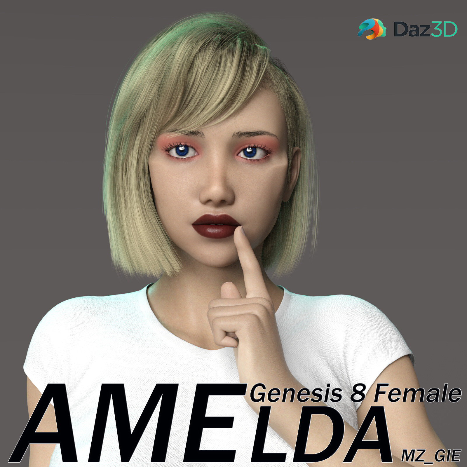 ArtStation - Amelda For Genesis 8 Female | Game Assets