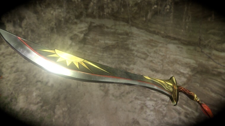 ArtStation - Fantasy Sword - Sunburn | Game Assets