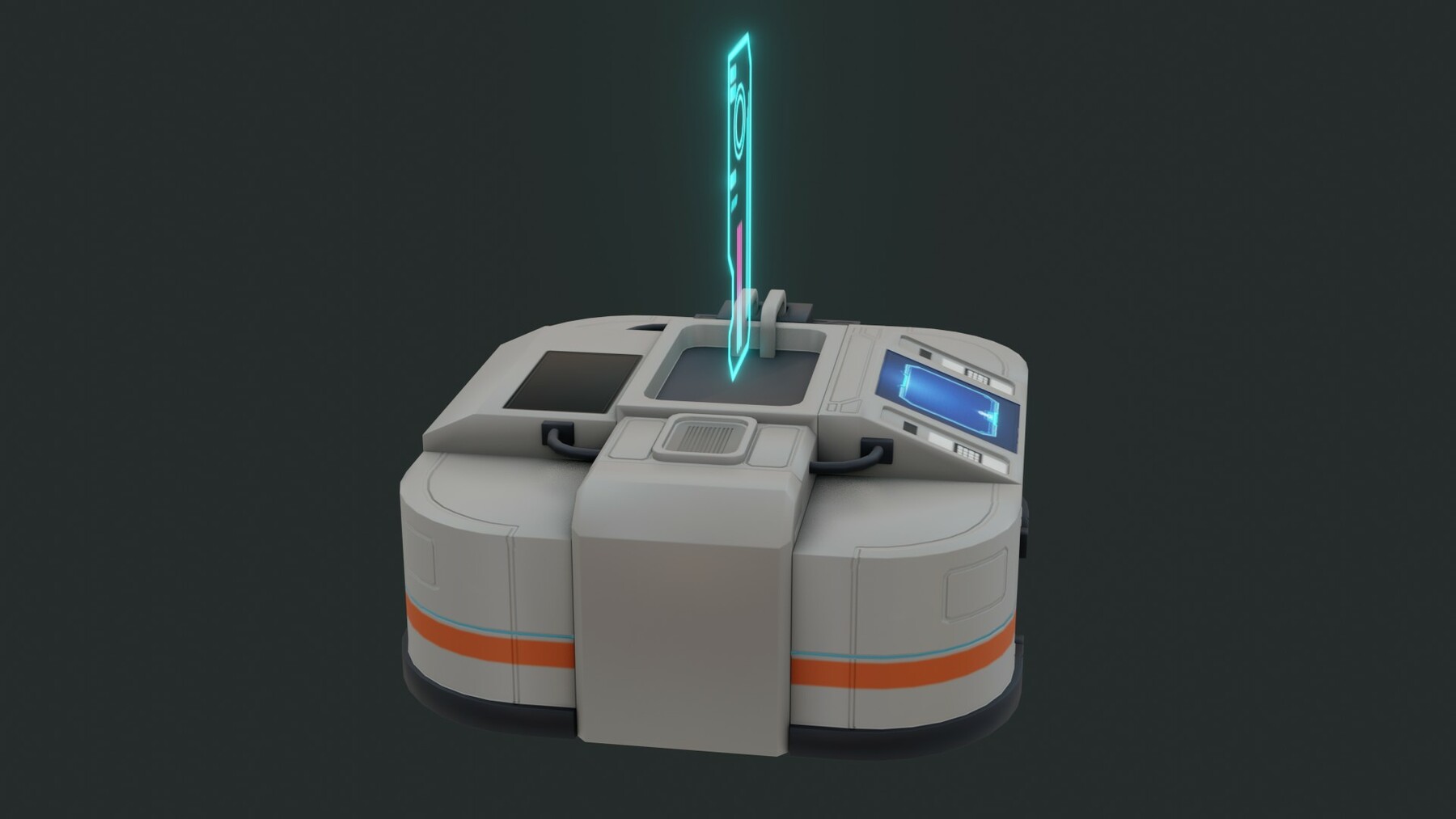 ArtStation - Sci-Fi Control Panel - Low Poly - Game Ready - PBR | Game ...