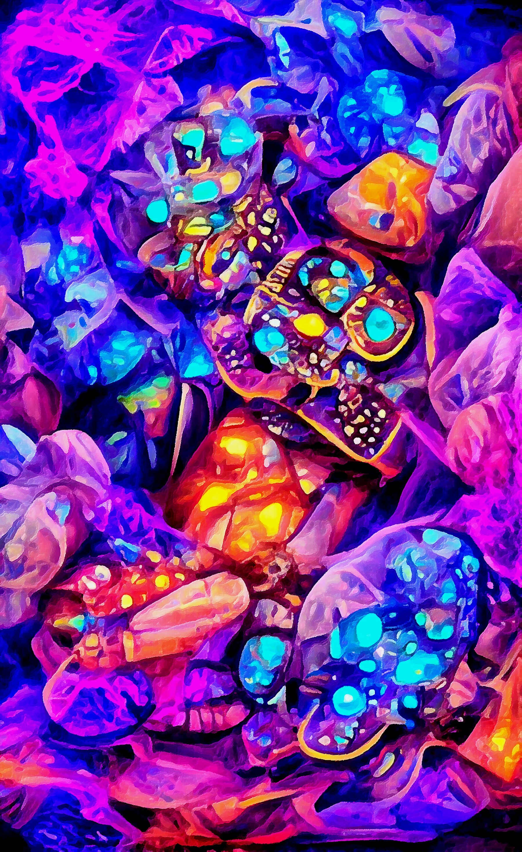 ArtStation - GemeStone Treasure Pack 900 jpg background for nft maker ...