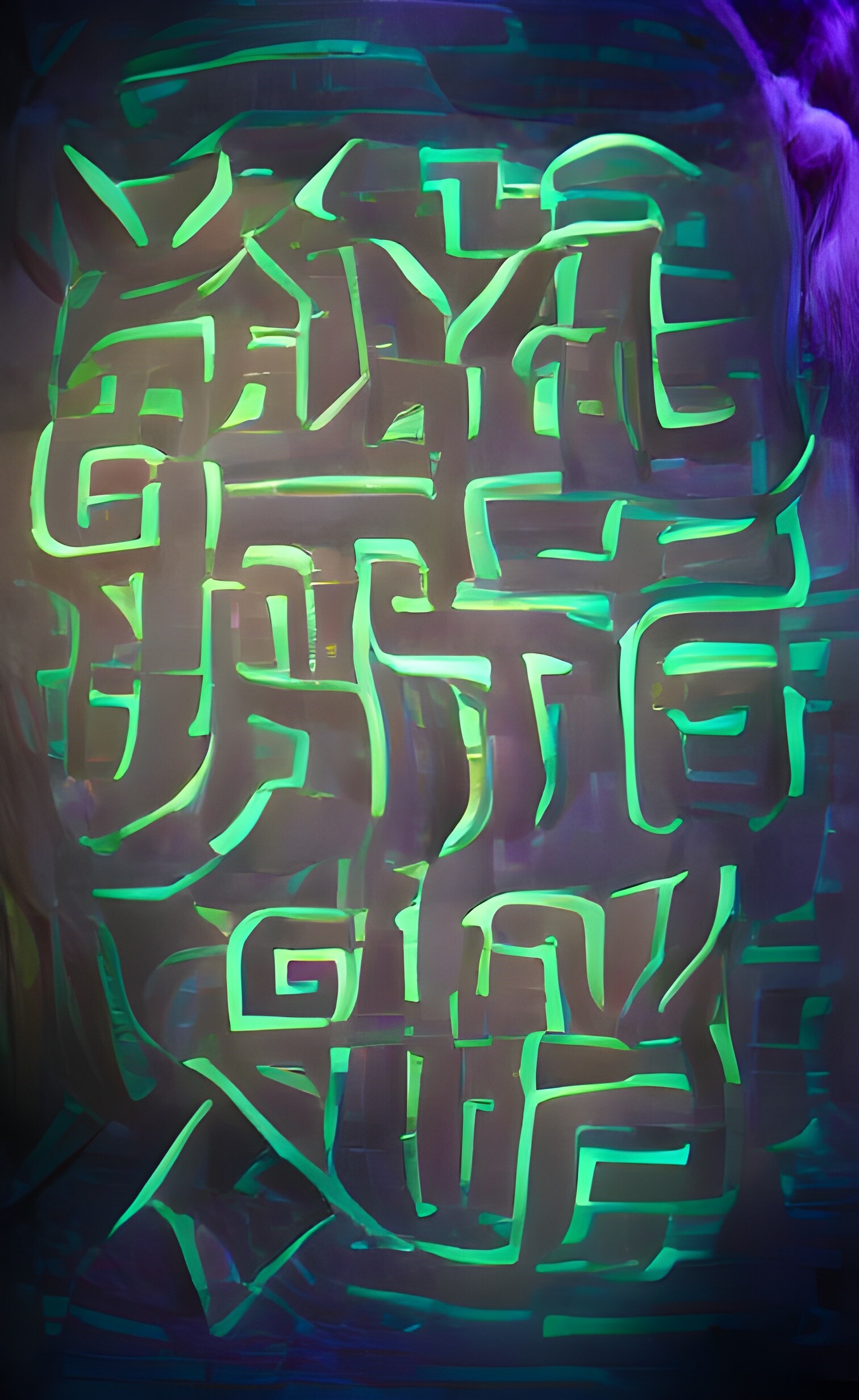 ArtStation - 500 Rune and Glyph matrix style 500 image pack background ...