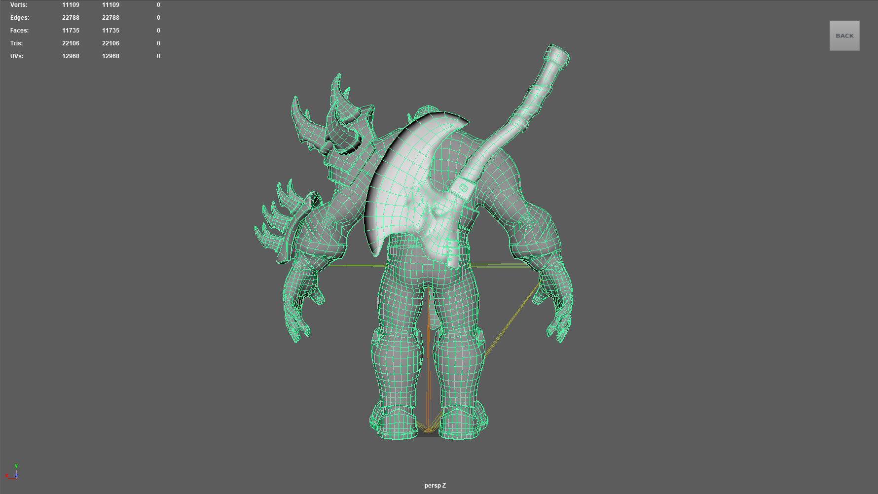 ArtStation - Orc - Rage of Axe | Game Assets