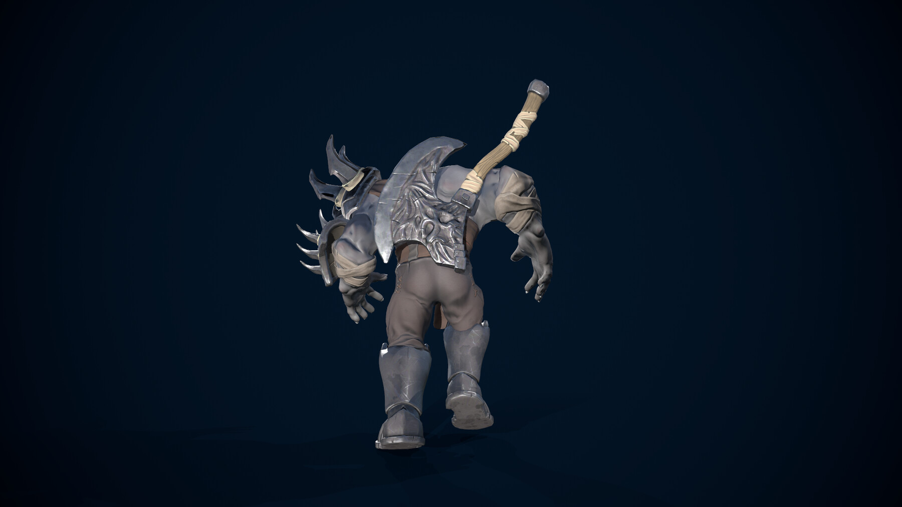ArtStation - Orc - Rage of Axe | Game Assets