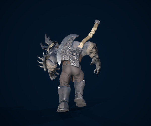 ArtStation - Orc - Rage of Axe | Game Assets