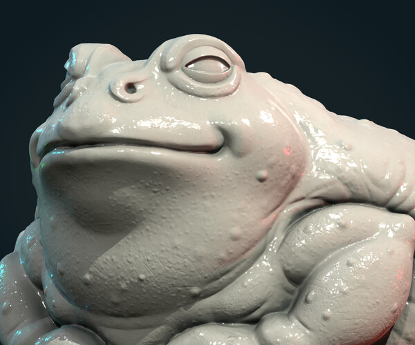 ArtStation - Fat Toad Frog | Resources