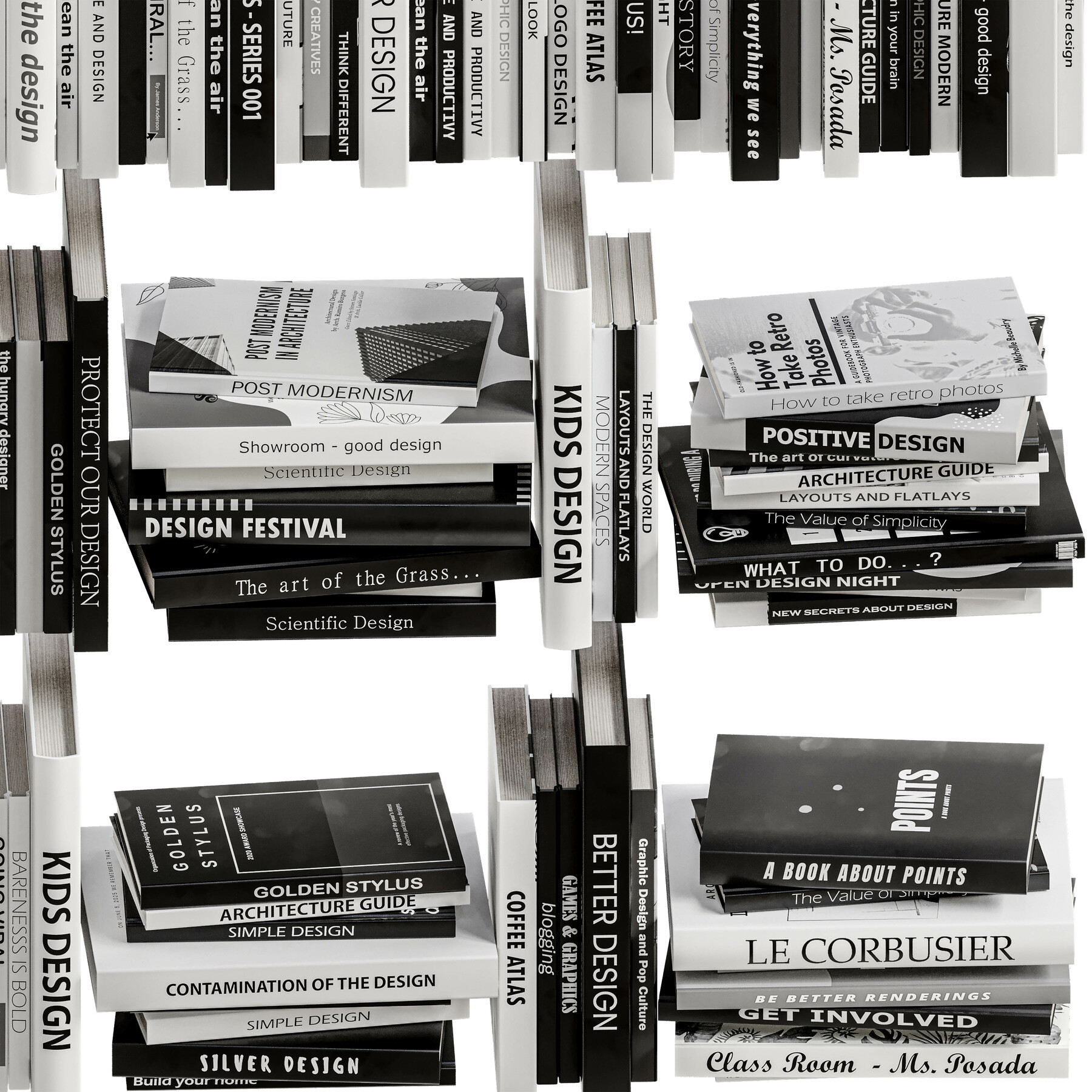 ArtStation - Set of Books 6 | Resources