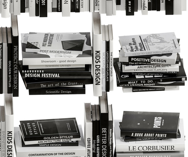 ArtStation - Set of Books 6 | Resources