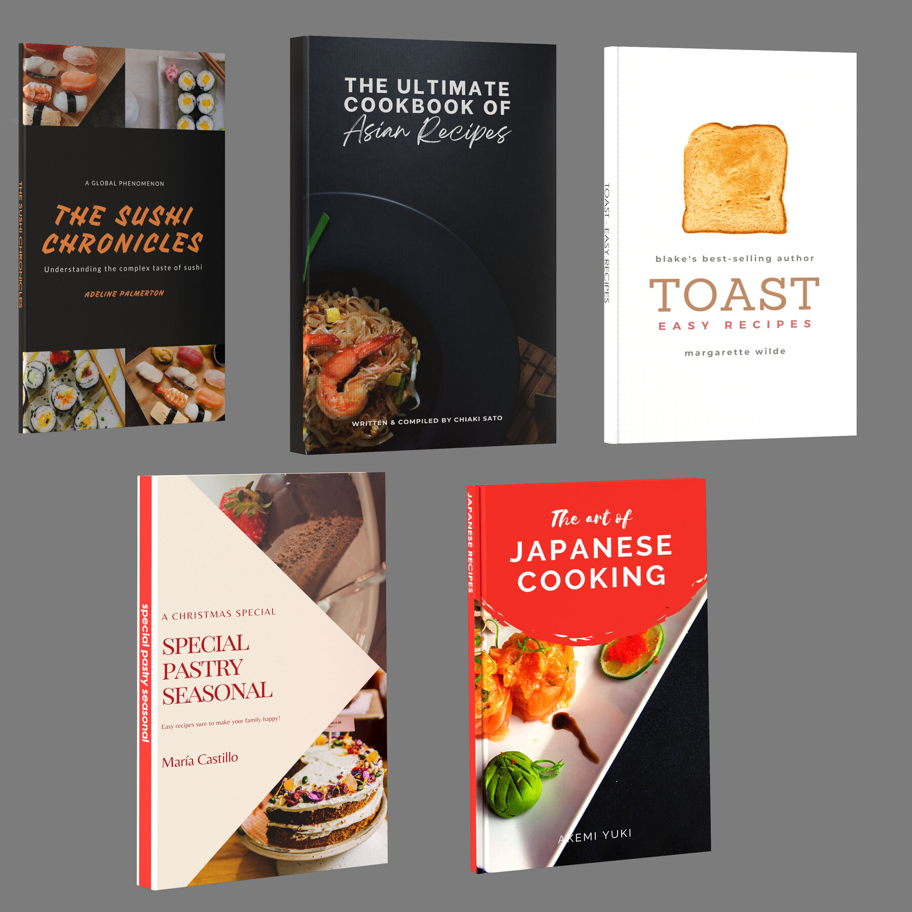 ArtStation - Set of Kitchen Books 07 | Resources