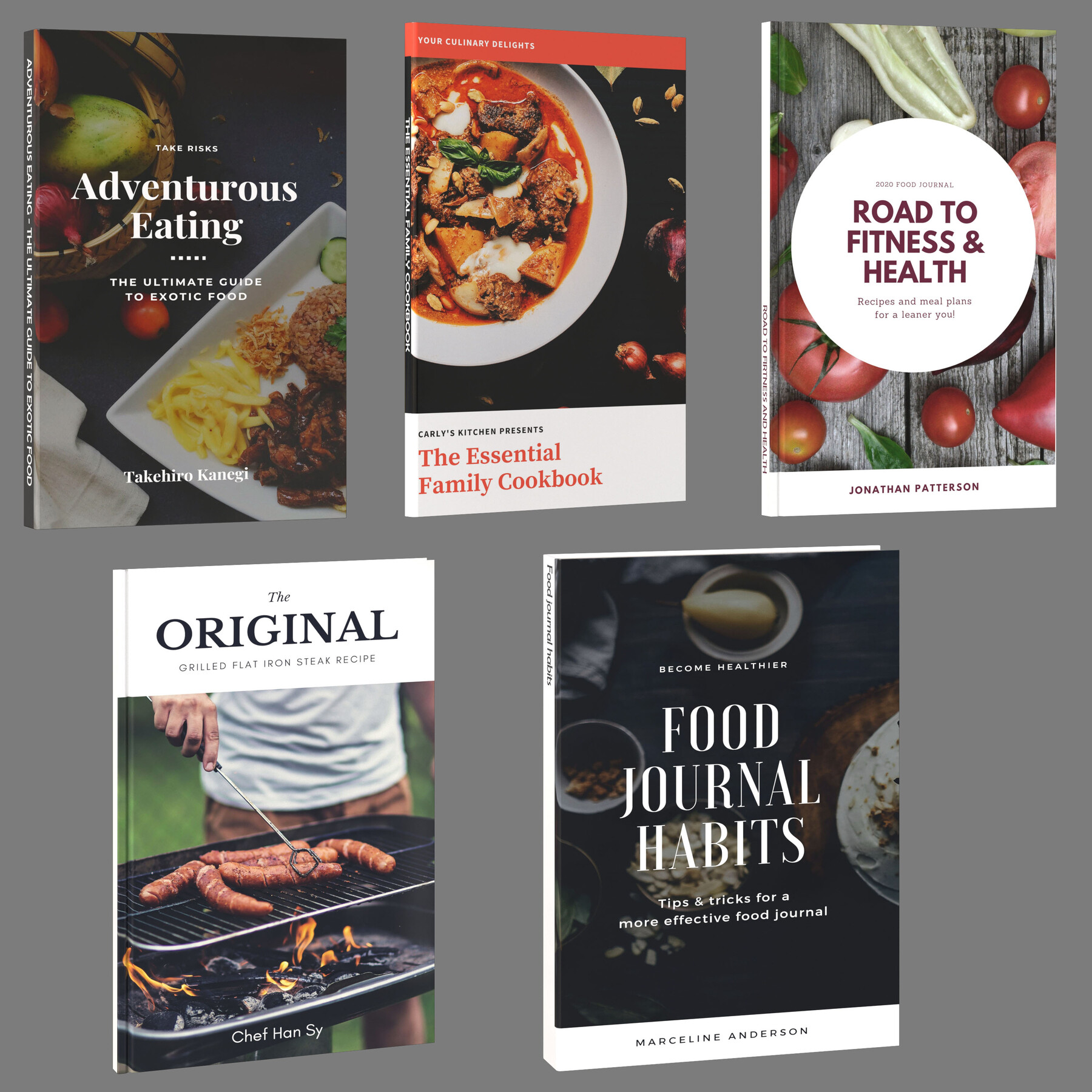 ArtStation - Set of Kitchen Books 07 | Resources