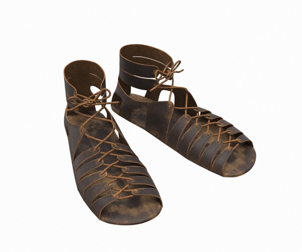 ArtStation - Roman legionary shoes | Game Assets