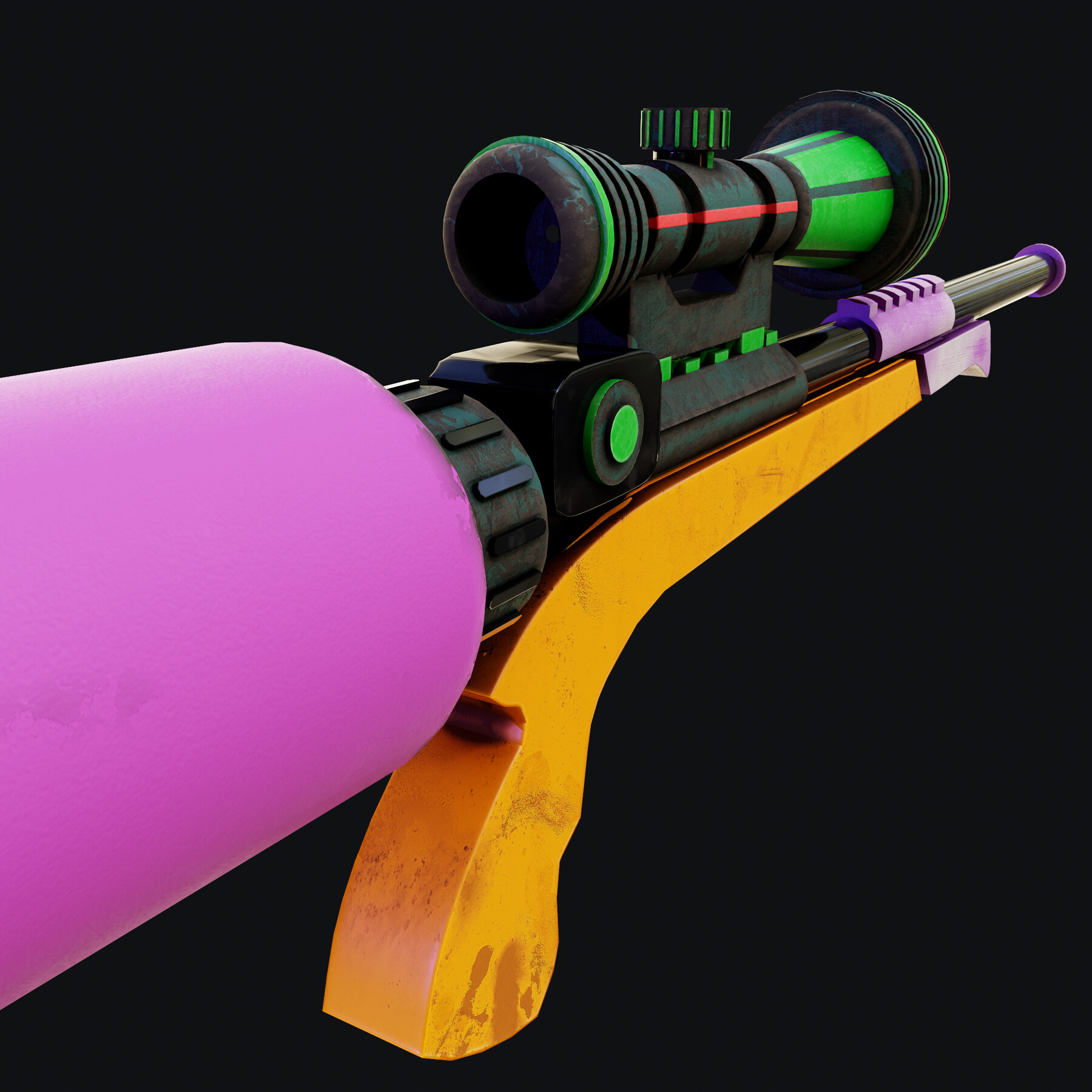ArtStation - Water Gun PBR Low poly game ready model | Game Assets