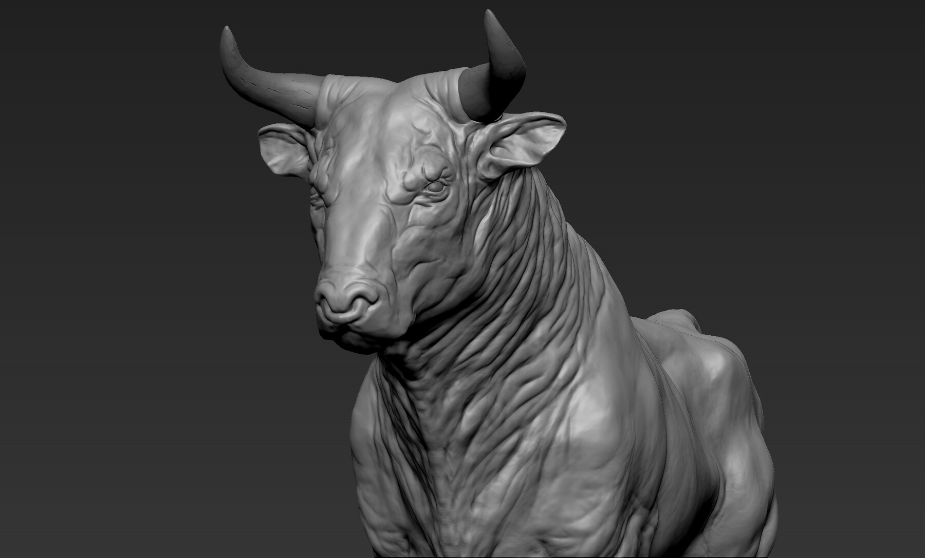 ArtStation - Bull Realistic Sculpt | Resources