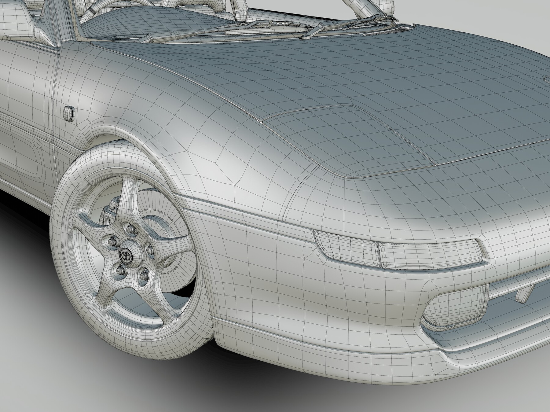 ArtStation - toyota mr2 1991 | Resources