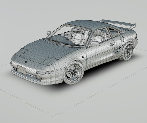ArtStation - toyota mr2 1991 | Resources