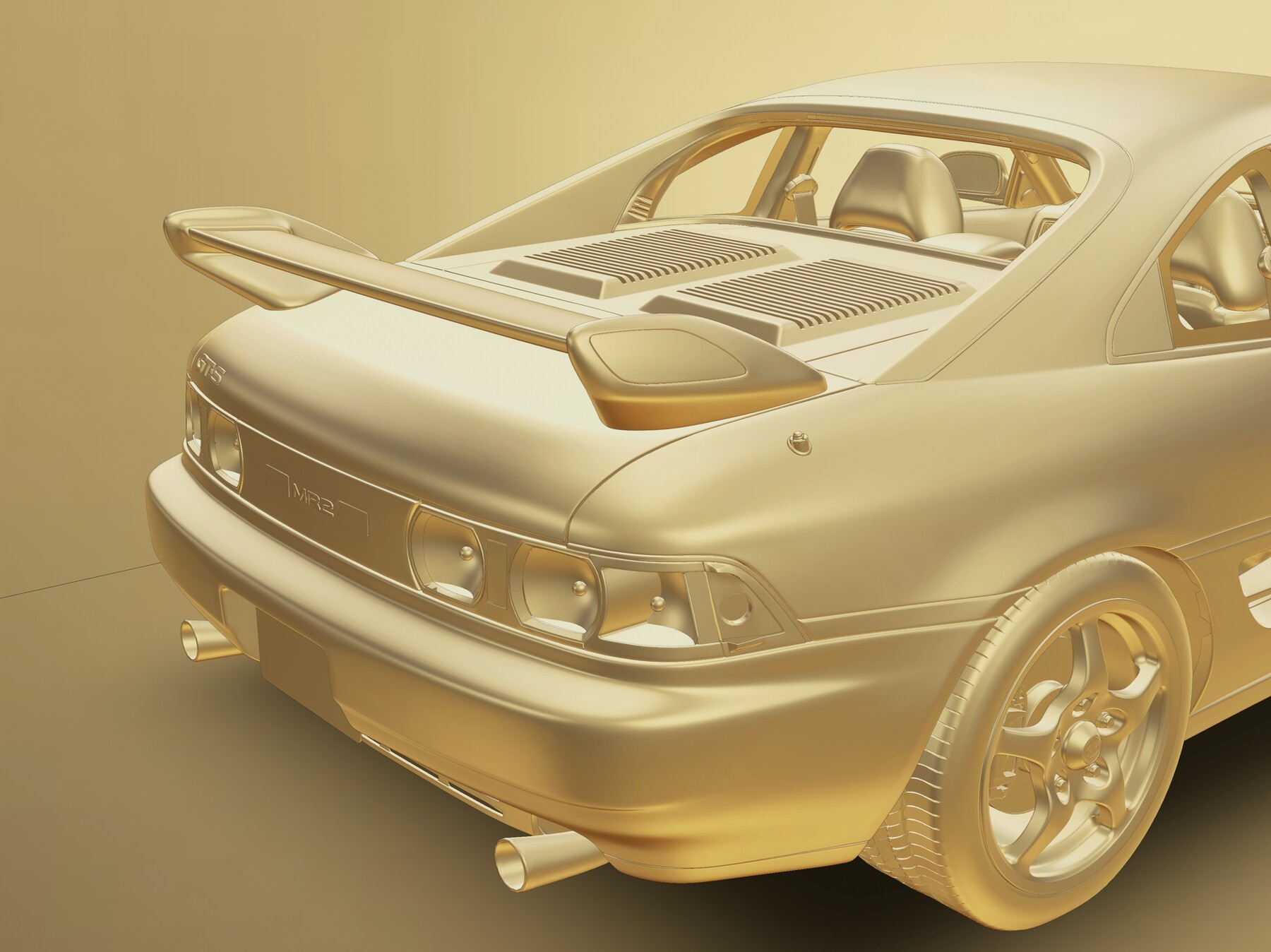 ArtStation - toyota mr2 1991 | Resources