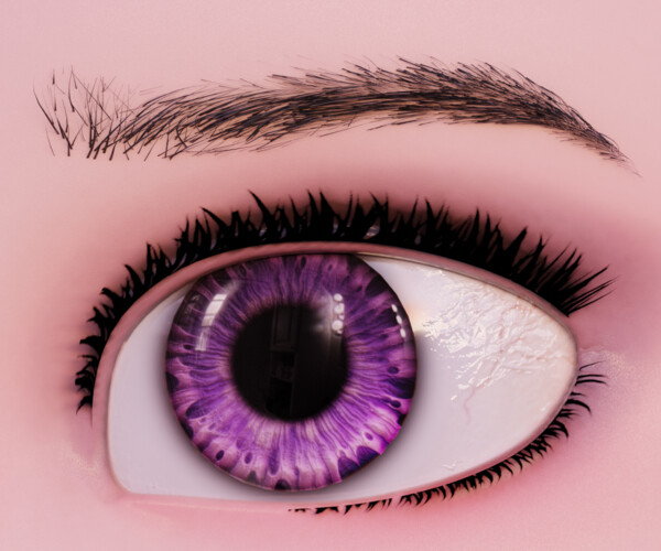 ArtStation - Realistic Eyebrows ( Game Ready ) Model | Resources